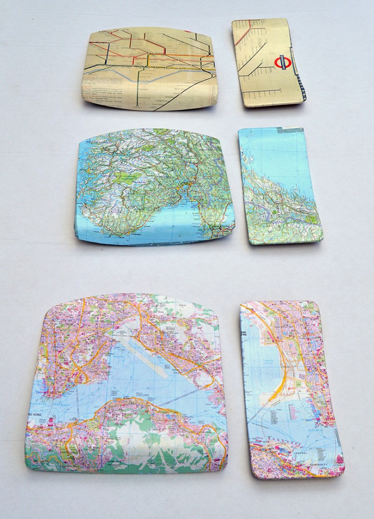 How to Make Personalized Map Chairs - Pillar Box Blue