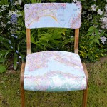 How to Make Personalized Map Chairs - Pillar Box Blue
