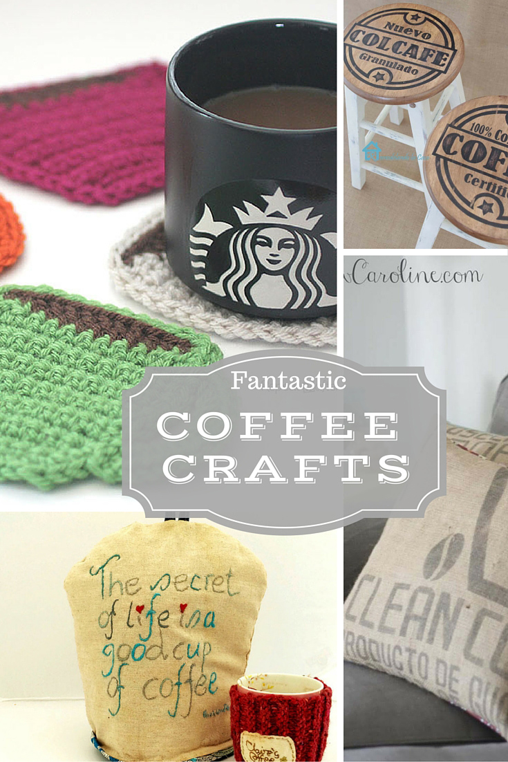 12 Fantastic Coffee Crafts - Pillar Box Blue