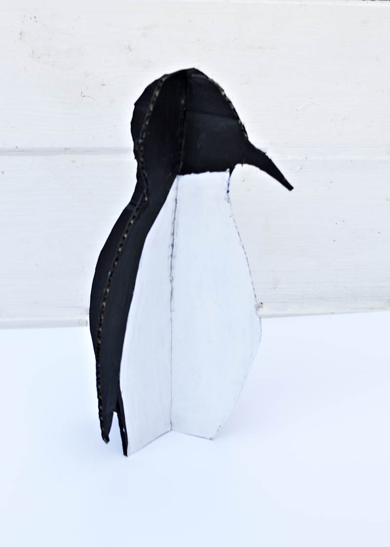 How To Make Fun DIY Cardboard Penguin Christmas Decorations - Pillar ...
