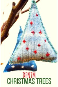 18 Denim Christmas Decorations: Stylish Upcycled Holiday Craft Ideas ...