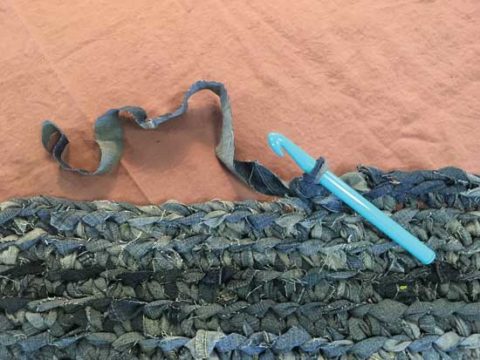 How To Make A Blue Jean Rug -16 Unique Ways - Pillar Box Blue