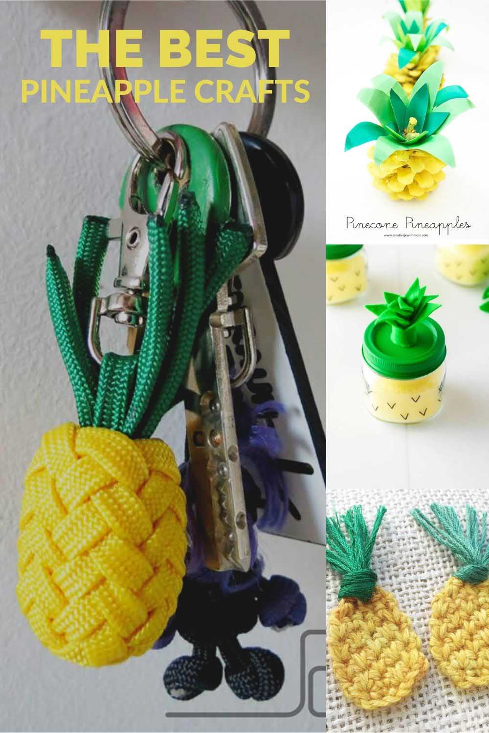 Easy Pineapple Crafts -Projects You Will Love To Make - Pillar Box Blue