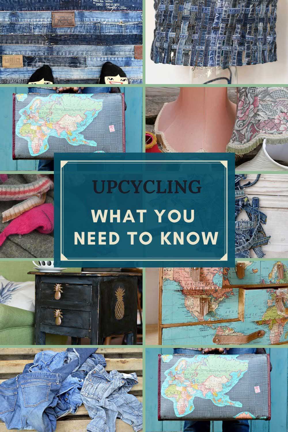 What Is Upcycling and Why It's Important - Pillar Box Blue