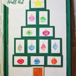 How To Create Unique Christmas Tree Wall Art - Pillar Box Blue