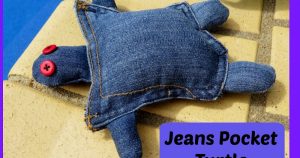 23 Best Jean Pocket Crafts; How To Repurpose Denim Pockets - Pillar Box ...