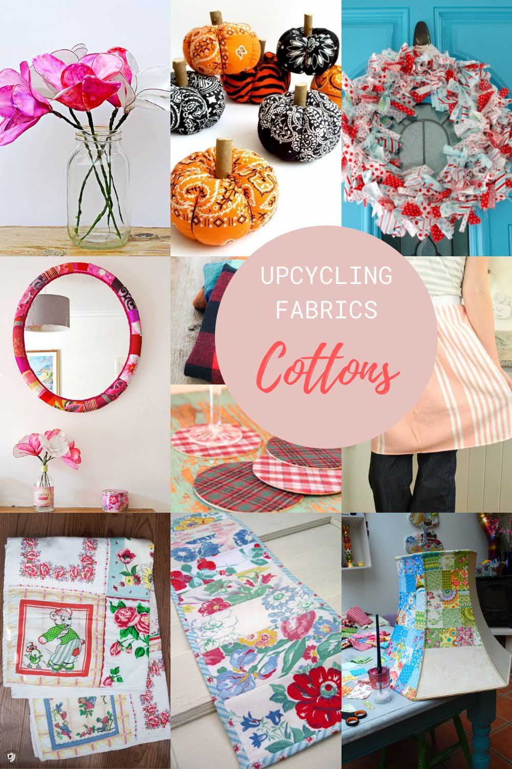 The Best Ways Of Upcycling Fabrics For The Home - Pillar Box Blue