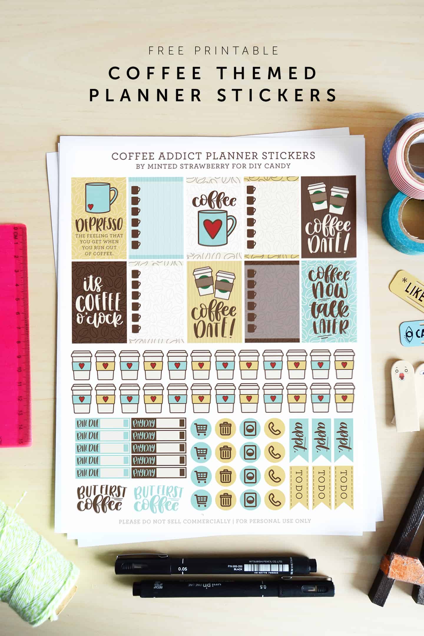The Best Coffee Crafts & DIYs for Coffee Lovers -Pillarboxblue - Pillar ...
