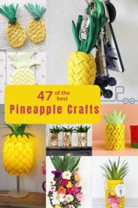 Easy Pineapple Crafts, Projects You Will Love To Make - Pillar Box Blue