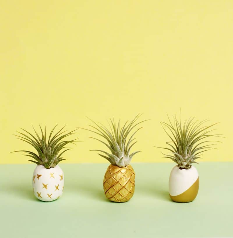 Fun Pineapple Crafts, Projects You Will Love To Make - Pillar Box Blue