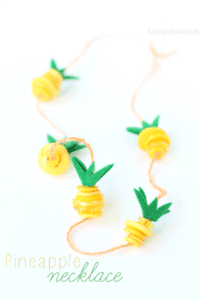 59 Tropical Pineapple Crafts To Sweeten Your DIY Projects - Pillar Box Blue