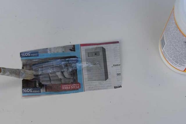 How To Make Decoupage Paper Mache Teacups - Pillar Box Blue