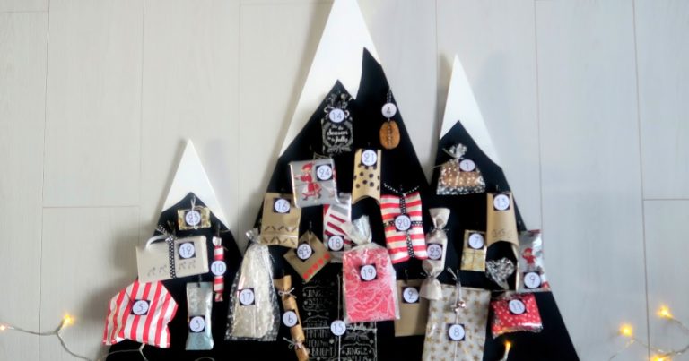 Breathtaking Mountain Crafts and DIYs For Your Home - Pillar Box Blue