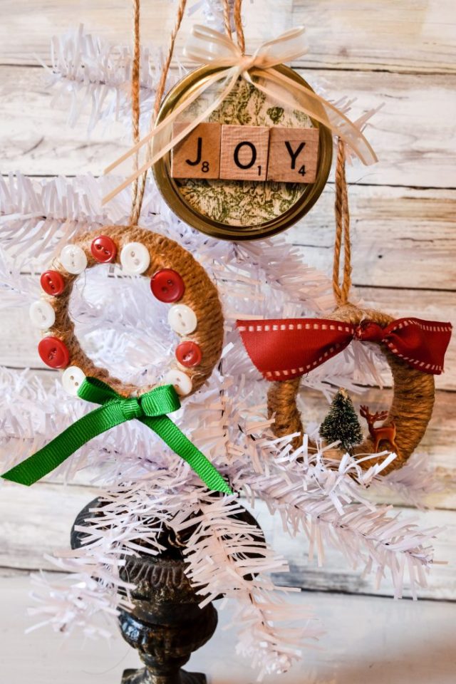The Best Upcycled Christmas Ornaments, You Will Want To Make - Pillar ...