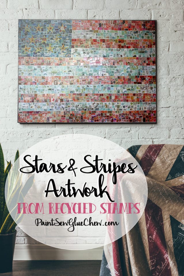 The Best Postage Stamp Crafts Ideas & Tips - Pillar Box Blue