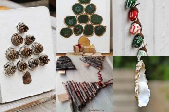 The Best Christmas Crafts & DIYs - Pillar Box Blue