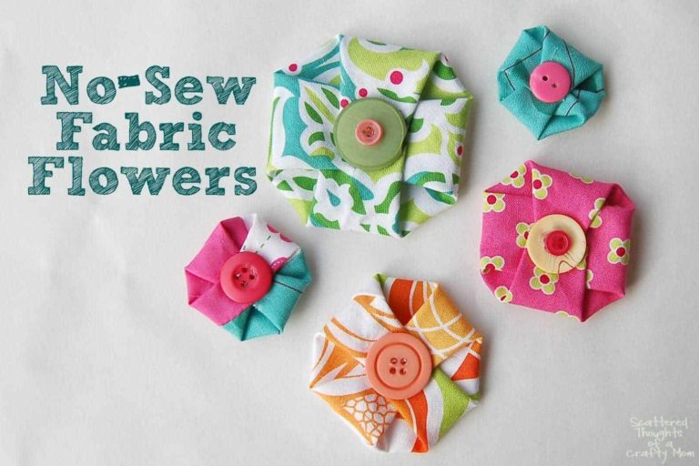 33 Fabulous Handmade Fabric Flower Tutorials You will Want To Make ...
