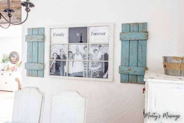 30+ Unique Upcycled DIY Picture Frame Ideas - You'll Love - Pillar Box Blue