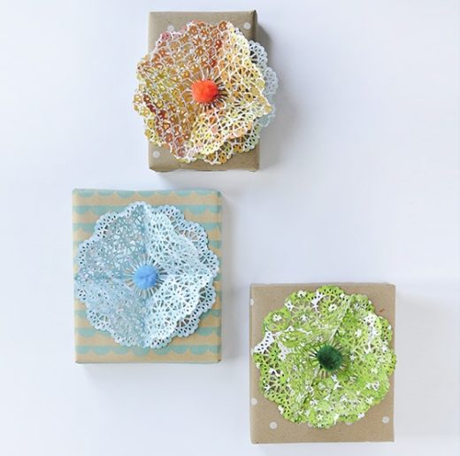 26 Easy Cloth and Paper Doily Crafts I Can't Wait To Try - Pillar Box Blue