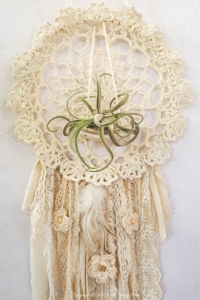 26 Easy Cloth and Paper Doily Crafts I Can't Wait To Try - Pillar Box Blue