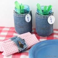 23 Best Jean Pocket Crafts; How To Repurpose Denim Pockets - Pillar Box ...