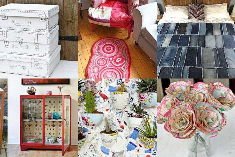 Upcycling Crafts and DIYs - Pillarboxblue - Pillar Box Blue