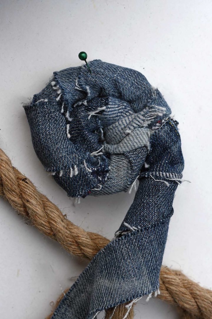 How To Make A Unique Rag Rug The Easy Way - Pillar Box Blue