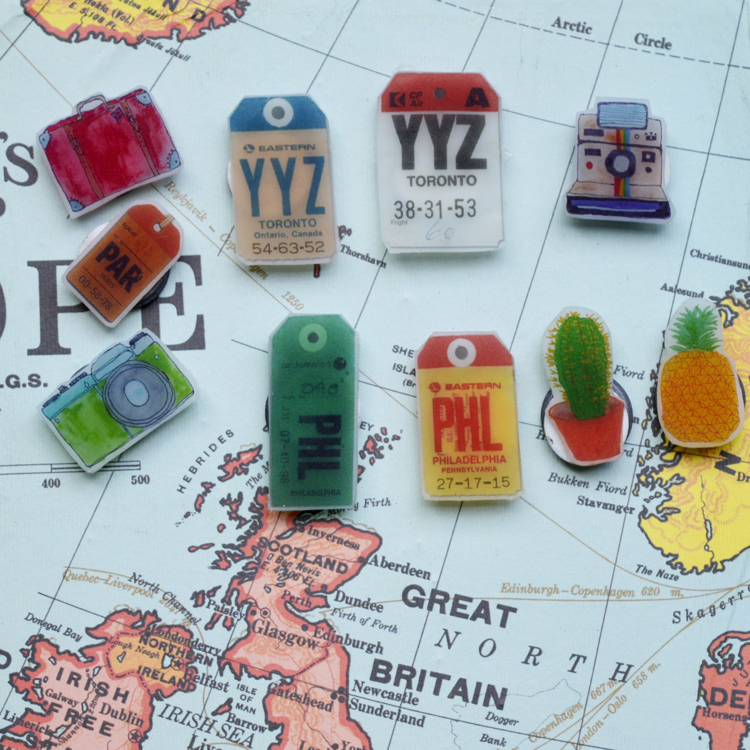 45 of The Best Shrinky Dink Ideas You'll Want To Try - Pillar Box Blue