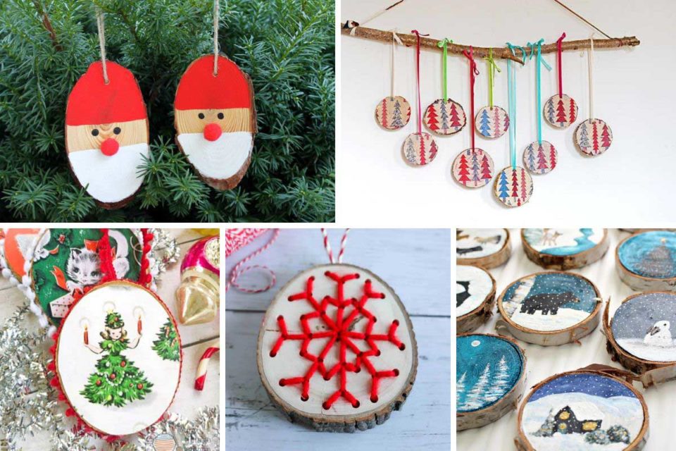 The Best Christmas Crafts & DIYs - Pillar Box Blue