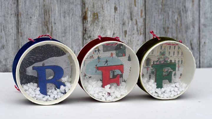 The Best Christmas Crafts & DIYs - Pillar Box Blue