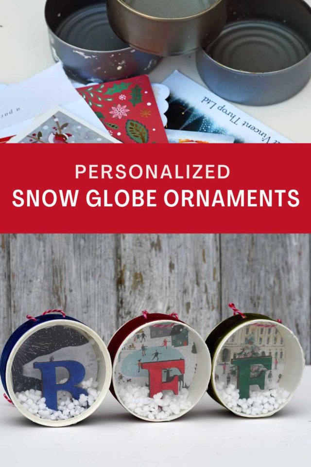 DIY Personalized Christmas Ornaments -Everyone Will Want - Pillar Box Blue