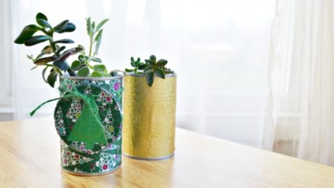 The Best Tin Can Christmas Crafts For The Holiday Season - Pillar Box Blue
