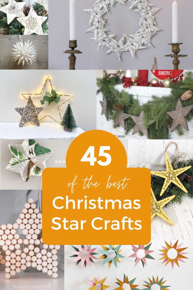 45 of The Best Christmas Star Crafts To Brighten Up Your Decor - Pillar ...