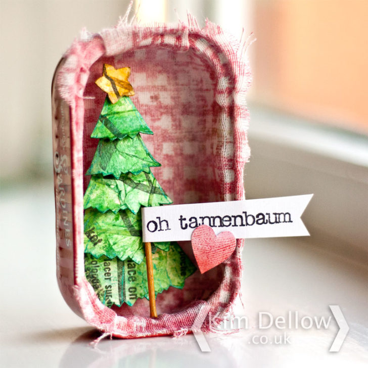 The Best Tin Can Christmas Crafts For The Holiday Season - Pillar Box Blue