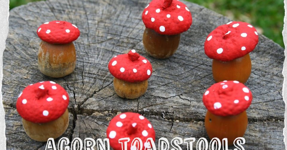 Mushrooms Galore: 35 Whimsical and Wonderful Craft Ideas - Pillar Box Blue