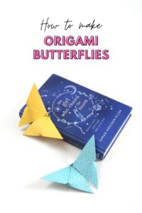 48 Beautiful Butterfly Crafts Adults Will Love To Make - Pillar Box Blue