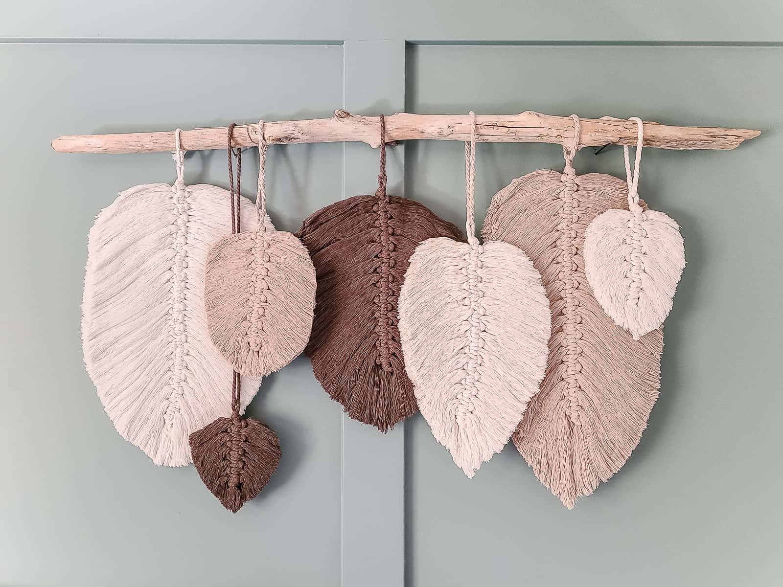 21 Feather Crafts And DIYs - You Will Want To Make - Pillar Box Blue