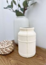 35 Clever Upcycled Vases That You Will Want In Your Home - Pillar Box Blue