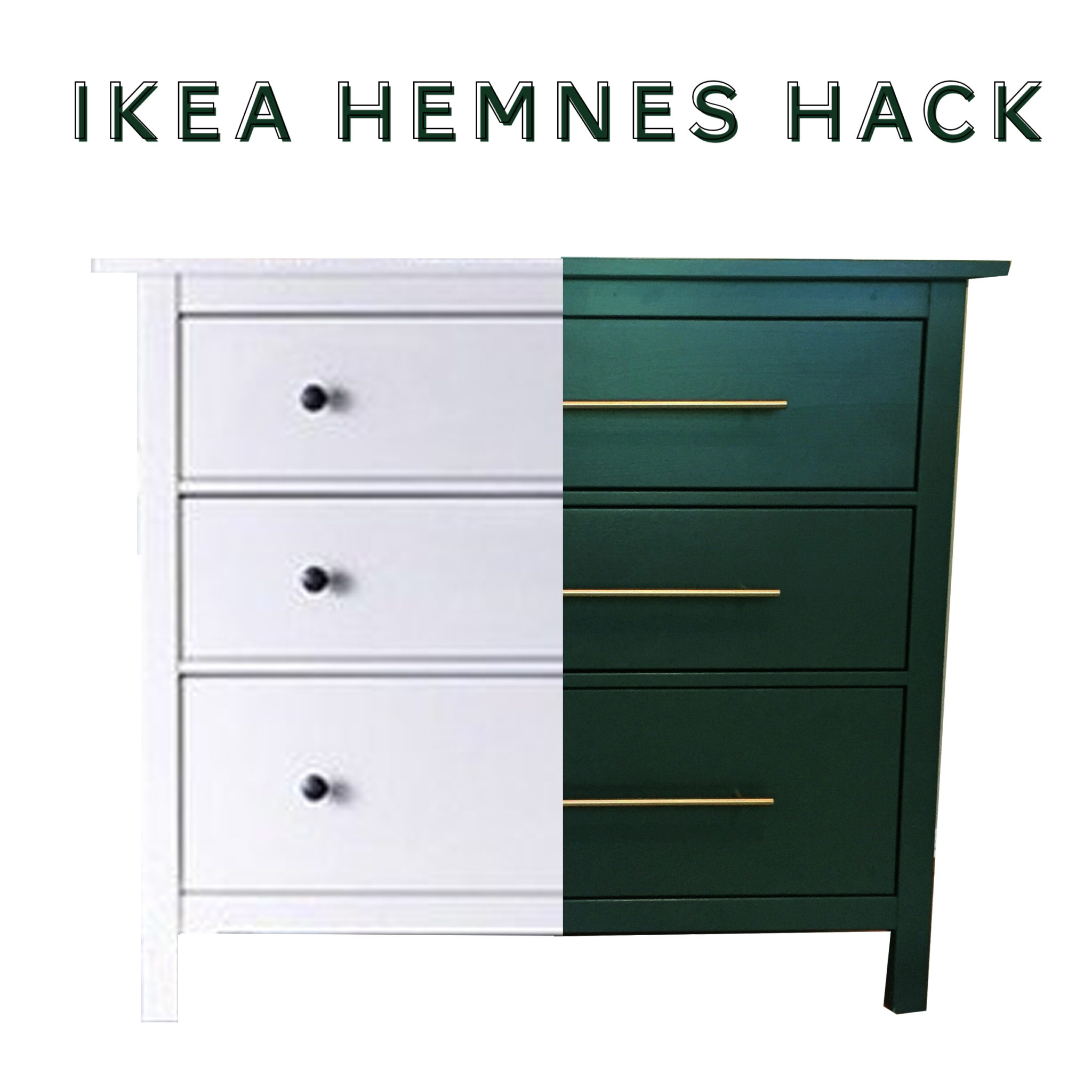 23 of the Best Ikea Hemnes Dresser Hacks and Upcycles - Pillar Box Blue
