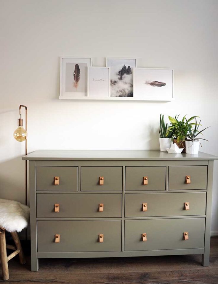 23 of the Best Ikea Hemnes Dresser Hacks and Upcycles - Pillar Box Blue