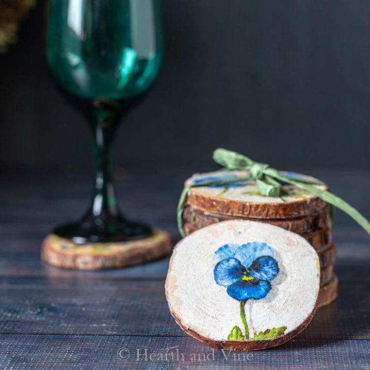 57 Unique Decoupage Ideas Adults Will Want To Make - Pillar Box Blue