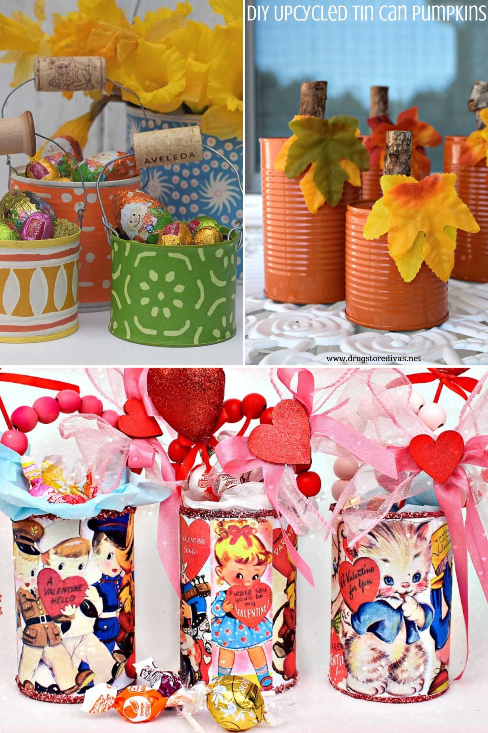 Vegetable Crafts With Cans