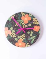 26 Unique DIY Upcycled Clocks You'll Want In Your Home - Pillar Box Blue