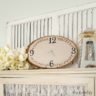 26 Unique DIY Upcycled Clocks You'll Want In Your Home - Pillar Box Blue