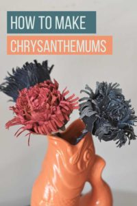 How to Make Beautiful Chrysanthemum Flowers from Fabric or Paper ...