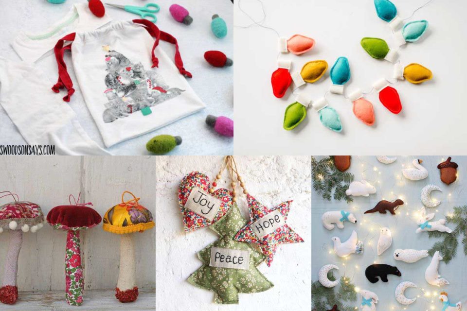 The Best Christmas Crafts & DIYs - Pillar Box Blue