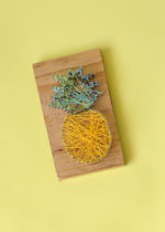 59 Tropical Pineapple Crafts To Sweeten Your DIY Projects - Pillar Box Blue