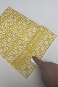 How to Make a Bag Out of Wrapping Paper The Easy Way - Pillar Box Blue