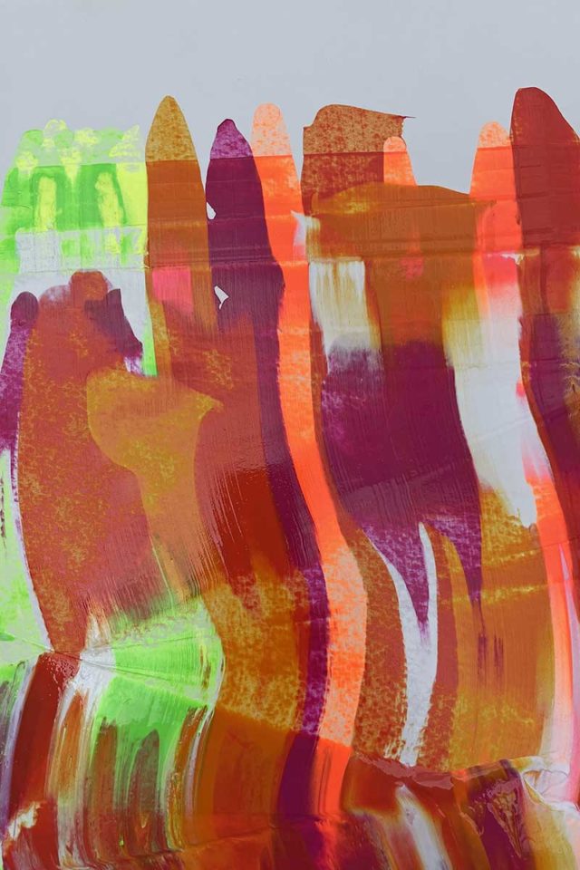 How to Paint A Wooden Box with a Splash of Colour and Abstract Design ...