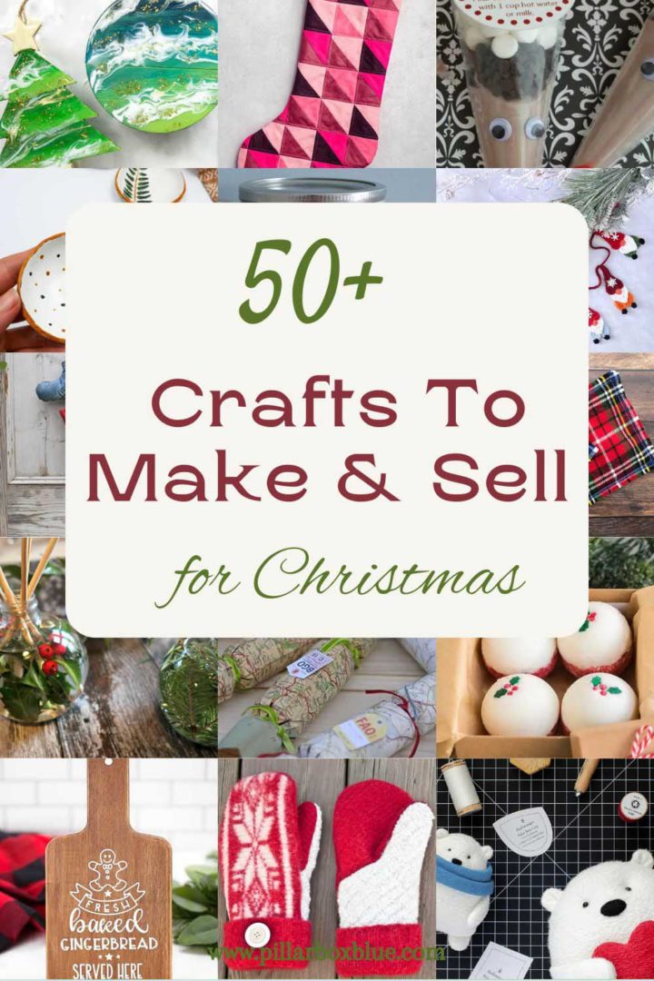 57 Christmas Crafts to Sell: 2025 Festive Craft Trends! - Pillar Box Blue